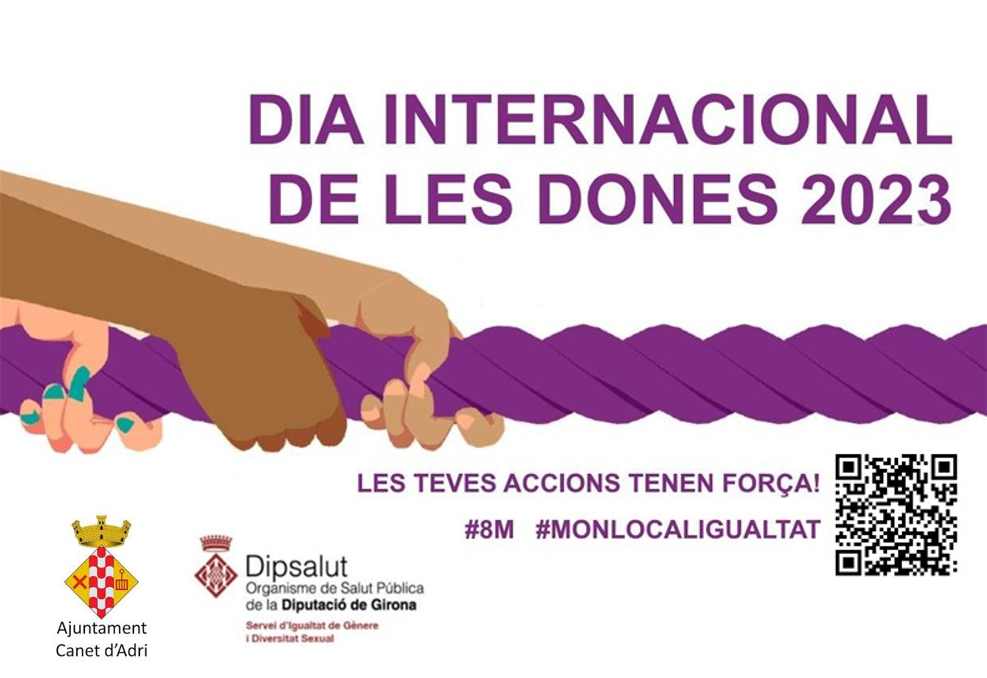 🟣 DIA INTERNACIONAL DE LA DONA 2023 - Web oficial de l'Ajuntament de Canet d'Adri
